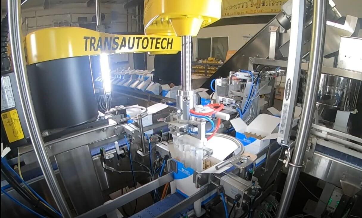 Robots, Automation and Palletizers for Pharmaceuticals Manufacturing