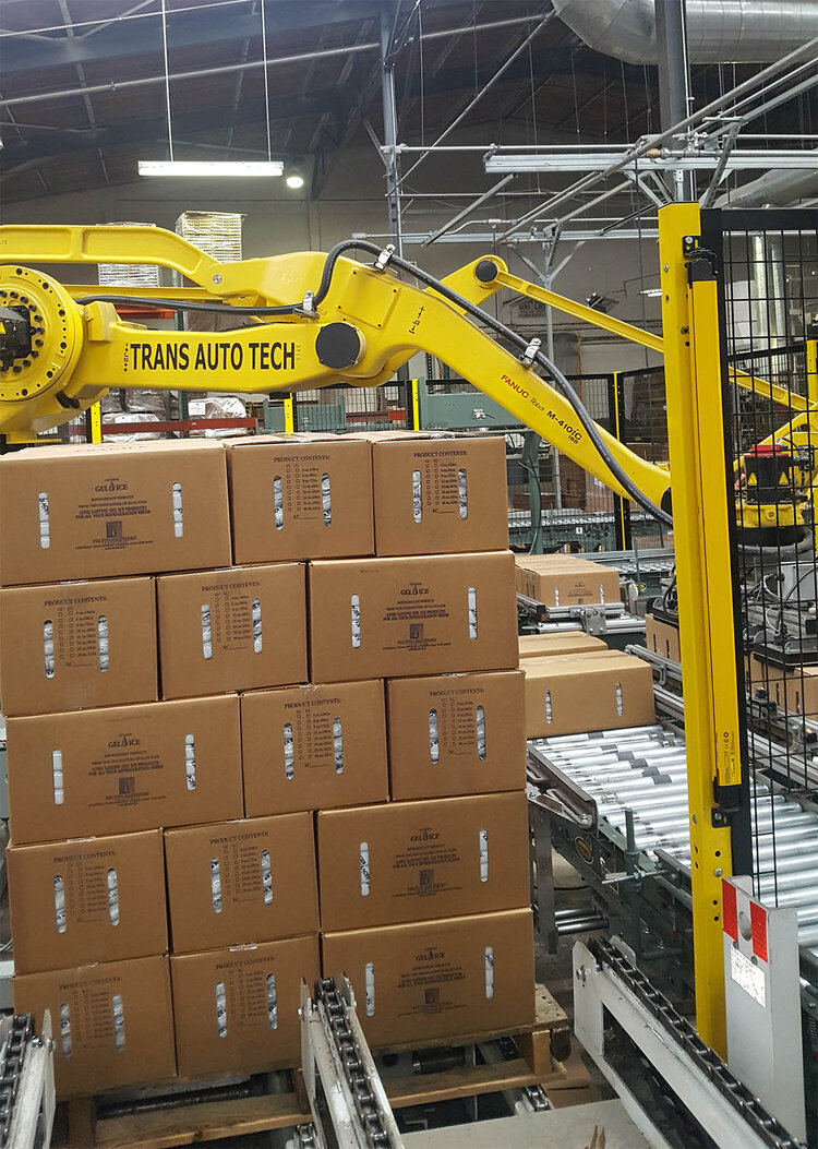 Robotic Palletizer, Palletizer Manufacturer, Robotic Automation